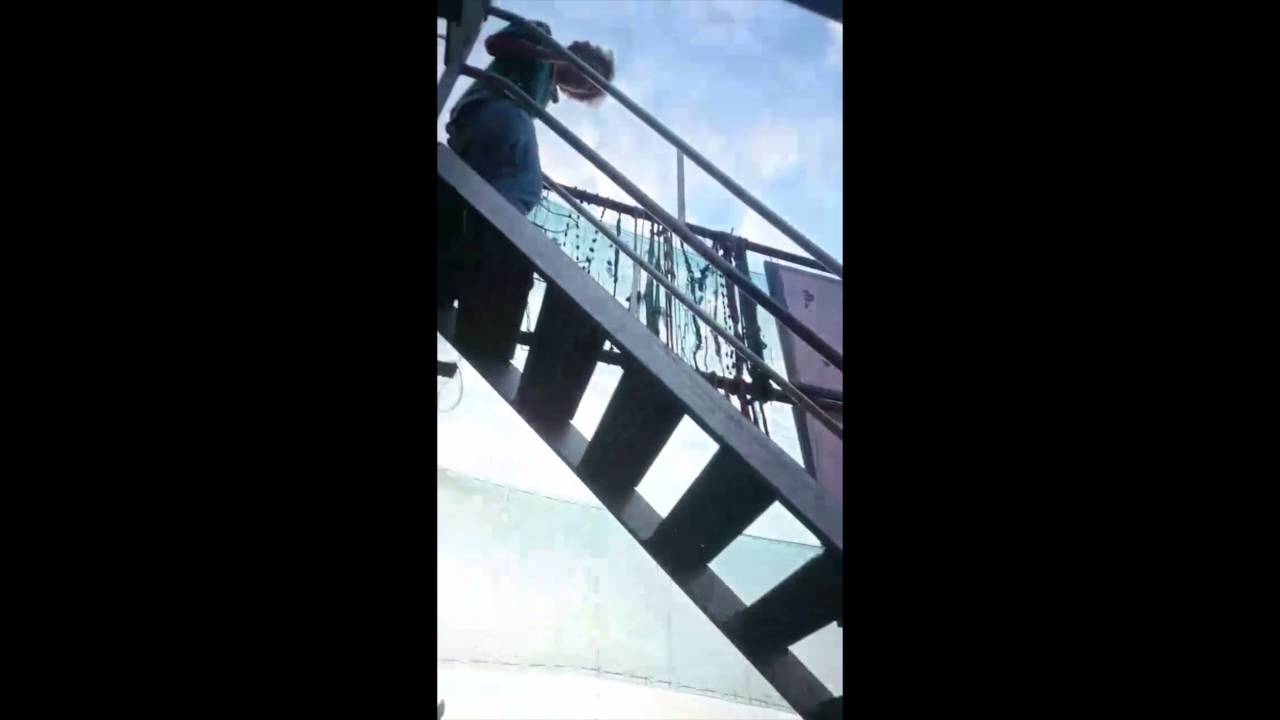 fart stairs - YouTube
