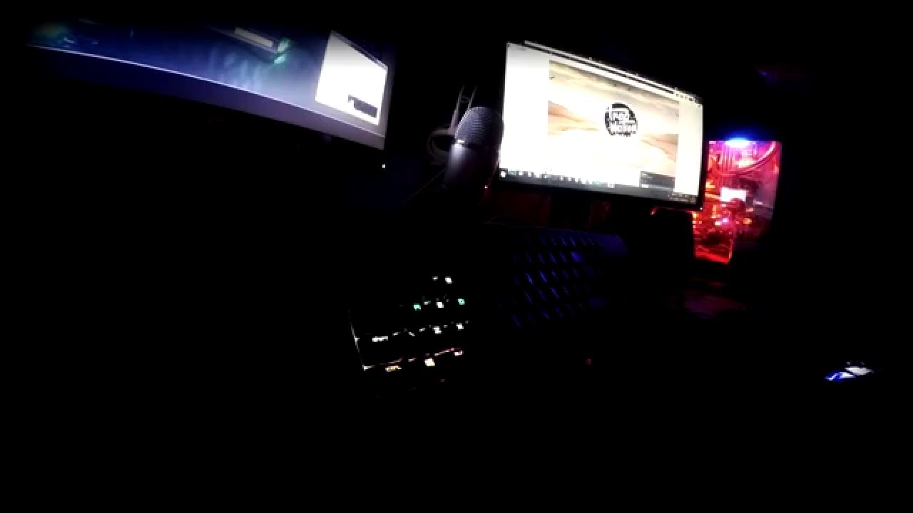 Razer Blackwidow Chroma - Keyboard Amplitude Visualizer - YouTube