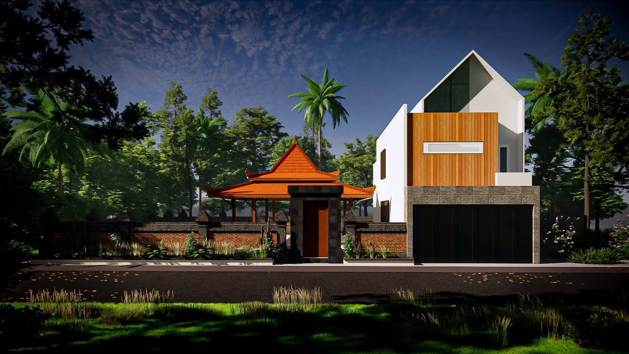 Inspiration for traditional Javanese and Scandinavian model houses ...