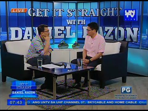 Get It Straight with Daniel Razon with Rep. Roman Romulo - YouTube