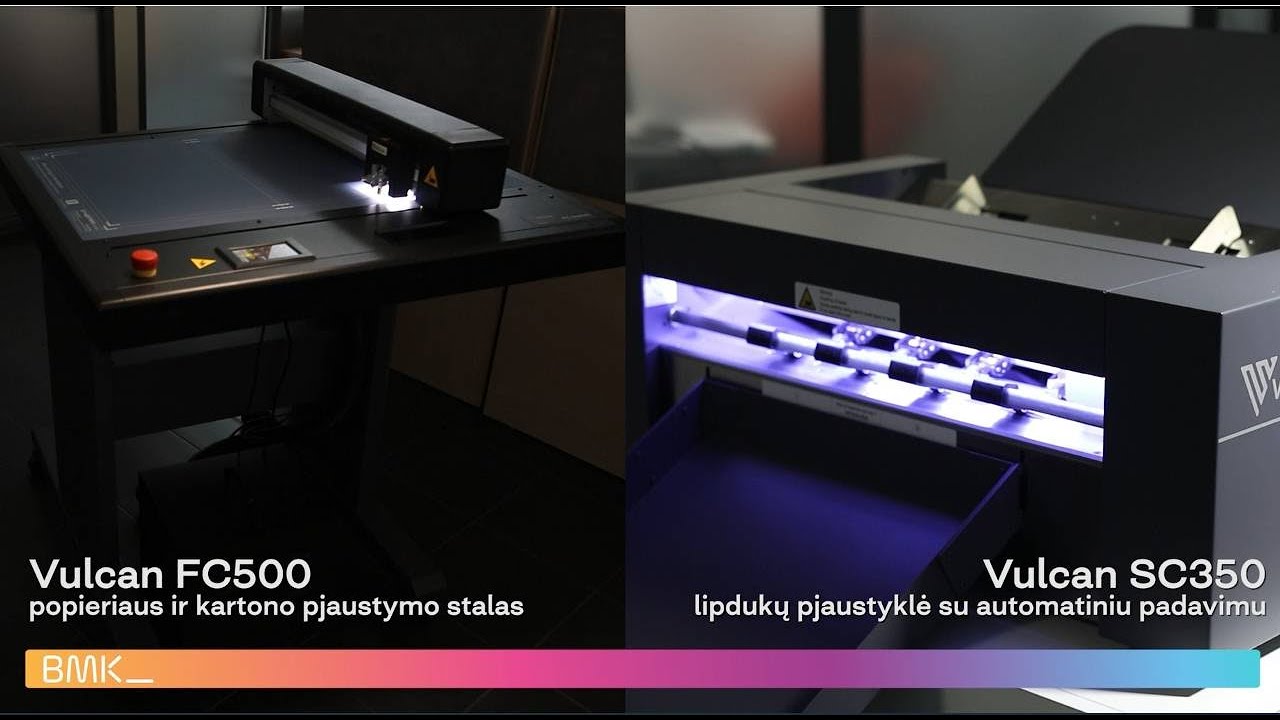 Vulcan FC500 ir Vulcan SC350 pristatymas - YouTube