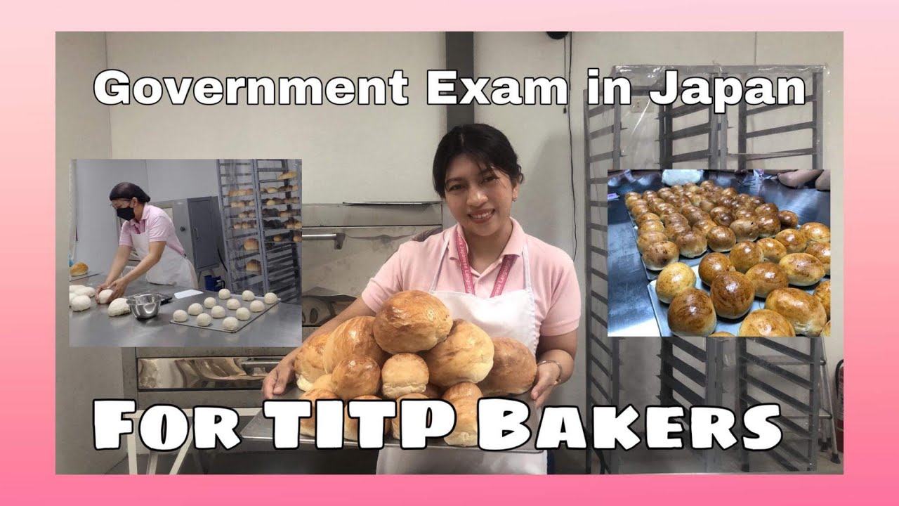 Government Exam in Japan for TITP Bakers - YouTube