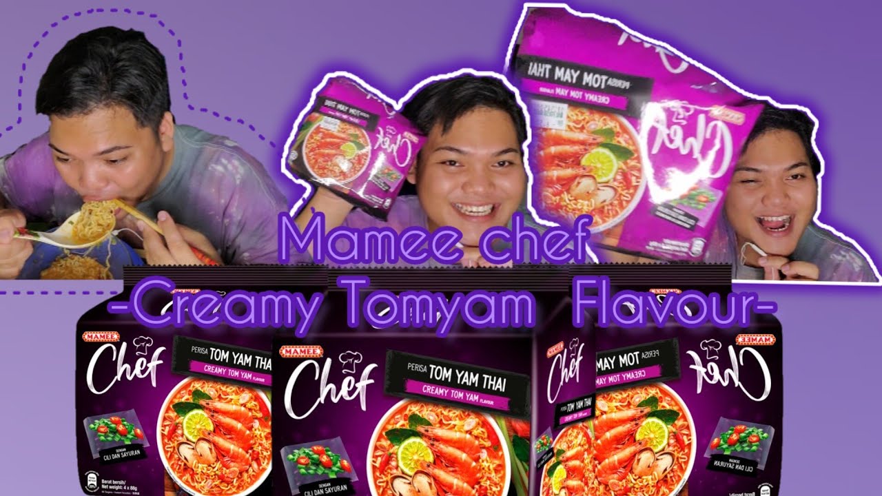 Mamee Chef - Creamy Tom Yam Flavour 🥢🔥 - YouTube