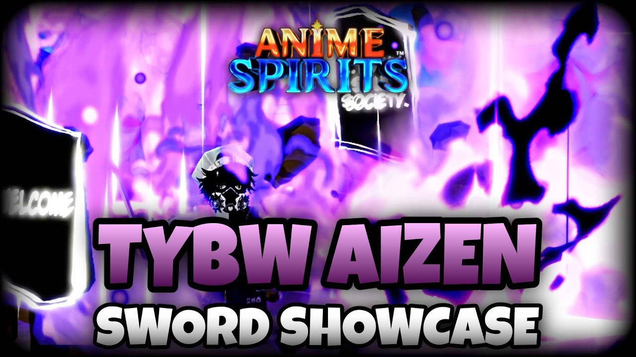 [ANIME SPIRITS] TYBW AIZEN SWORD SHOWCASE - YouTube