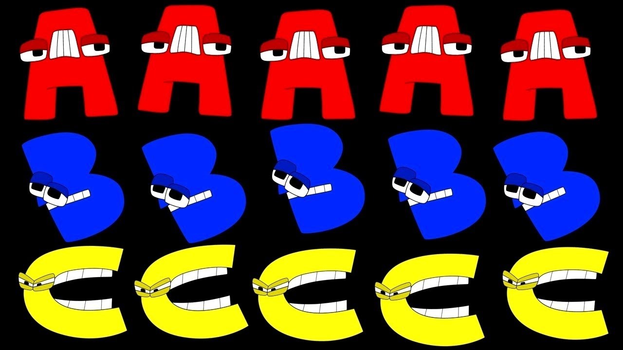 The Ultimate Alphabet Song | Learn ABCs with Alphabet Lore Characters ...