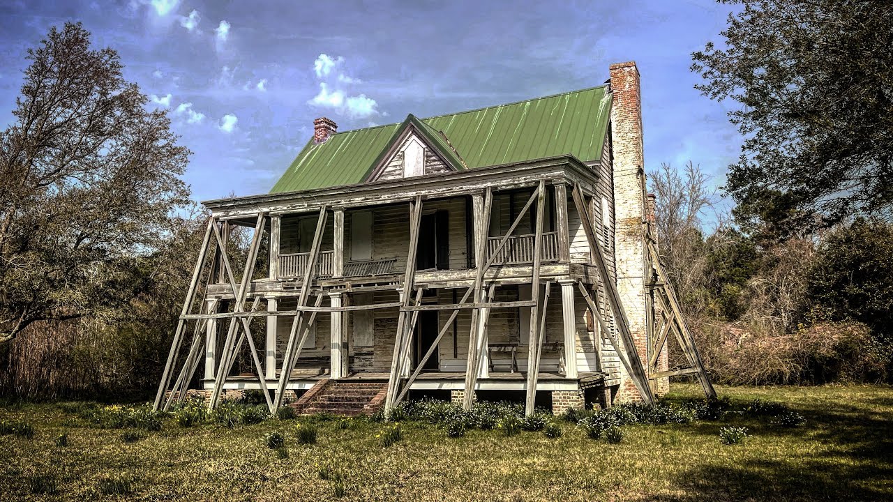218 year old Historic Derelict Southern Farm House Along the Coast ...