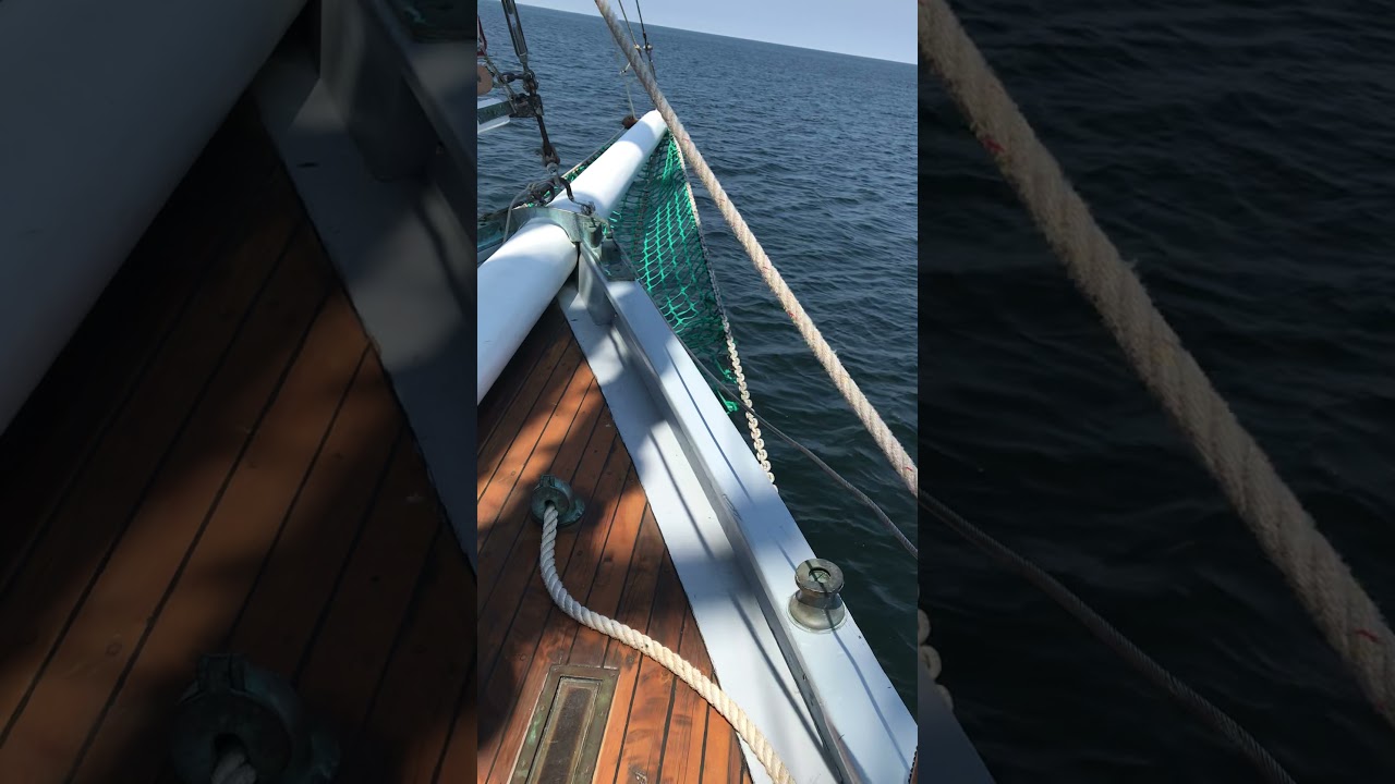 Sailing the Edith M. Becker - YouTube