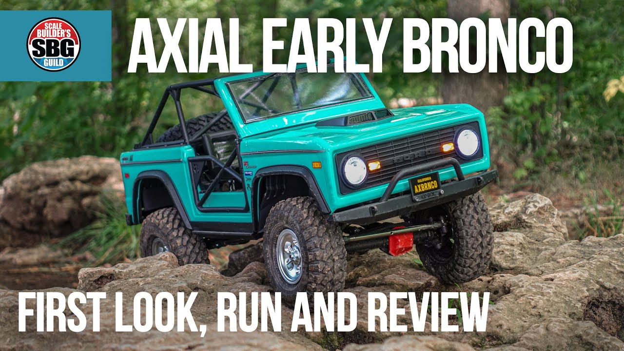 Axial SCX10III Early Bronco NOT ANOTHER BRONCO!! - YouTube