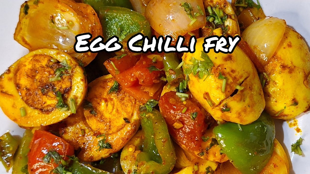Egg Chilli Fry 🌶 ll How To Make Egg Chilli Fry ll Quick&Easy 😋 - YouTube