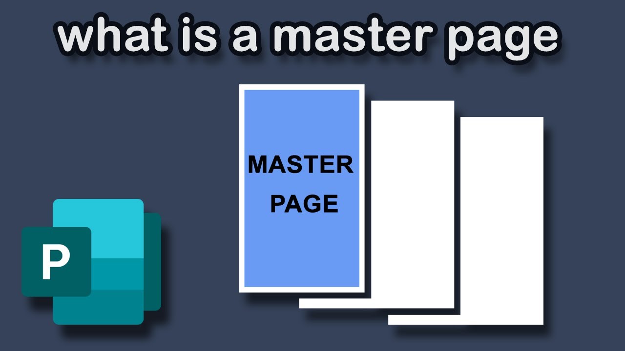 What Is A Master Page In Publisher YouTube what-is-a-master-page-in-publisher-youtube