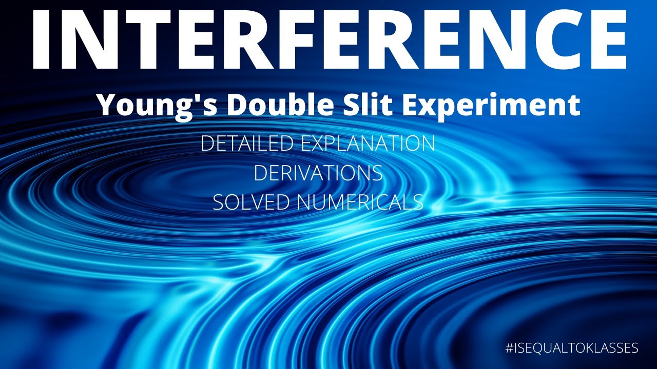 Young's Double Slits Formula Derivation (YDSE) Formulas Class 12 ...