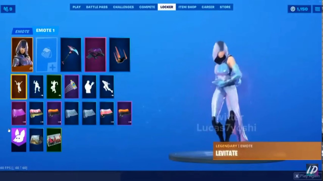 Legendary Emote Levitate!!! - YouTube