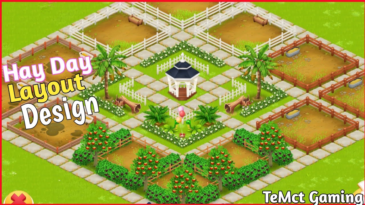 Hay Day Farm Layout Design - YouTube