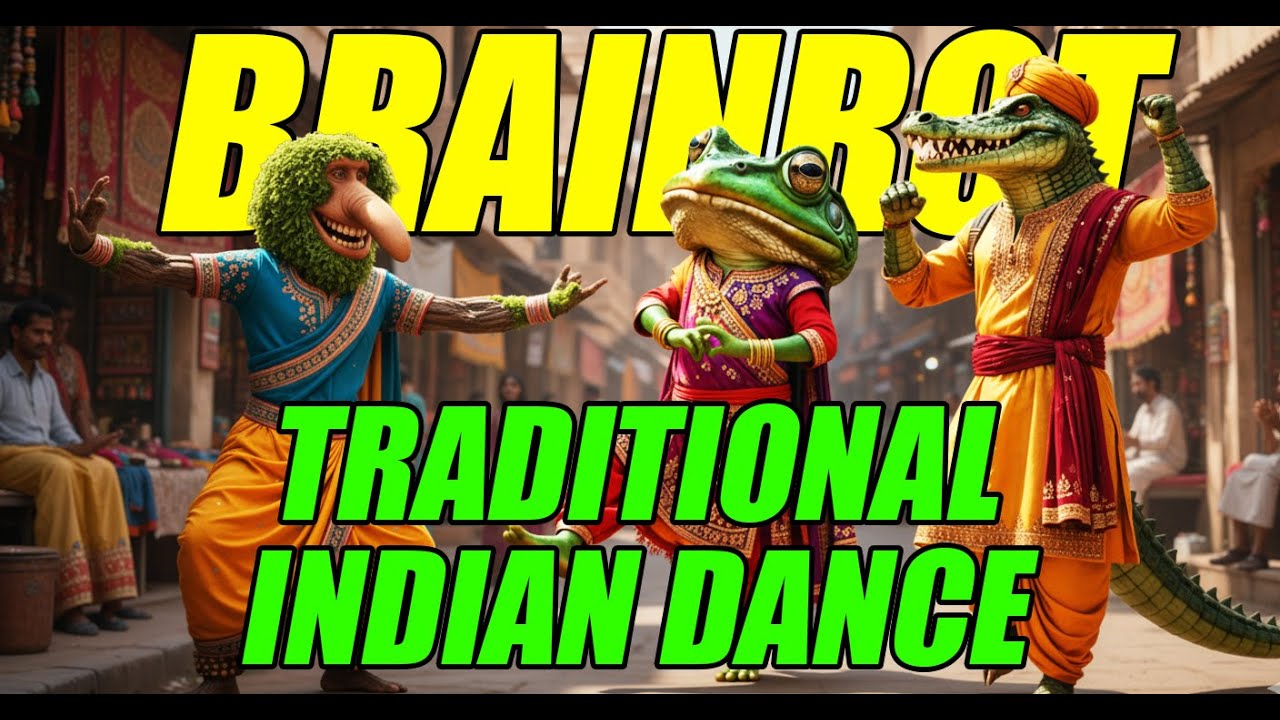 Arsh AI Studio – Brainrot Indian Traditional Dance | Desi Cultural Performance - YouTube