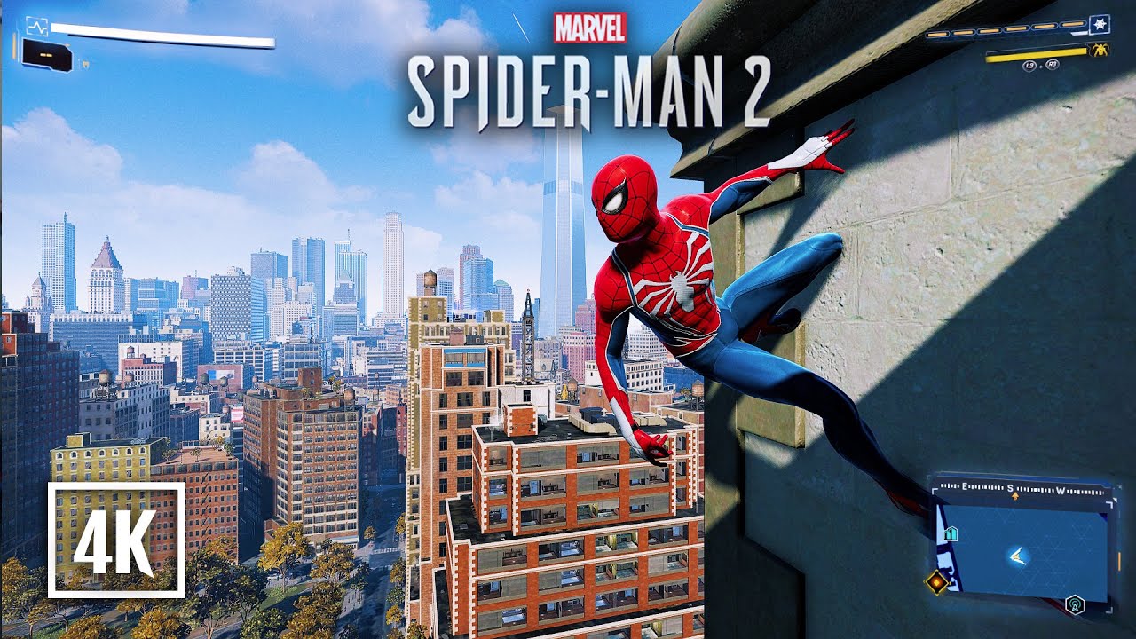 Marvel's Spider-Man 2 PS5 Gameplay Accurate Day Reshade & CUSTOM HUD ...