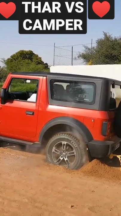 THAR 4X4 VS CAMPER 4X4 WHICH IS BEST Credit - @MRINDIANHACKER #shorts #mrindianhacker #short ...