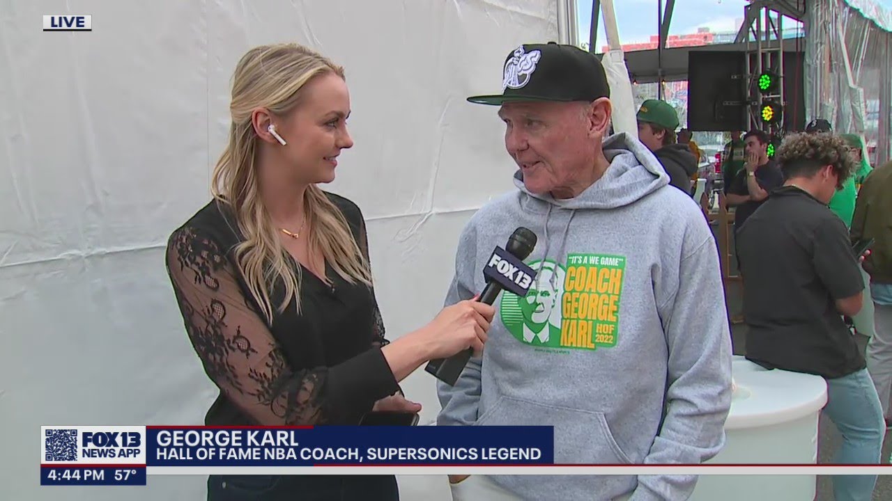 Live interview with Hall of Fame NBA coach and Seattle SuperSonics ...
