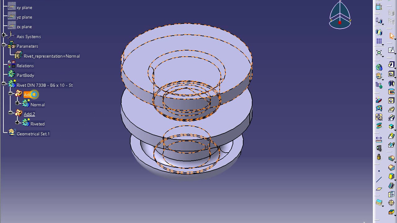 Rivet with parameterized representation stages - YouTube