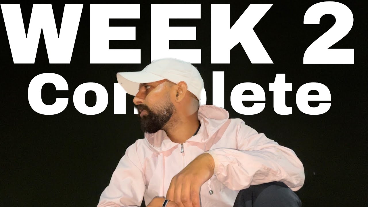 Week 2 Complete in My 100km 6-Month Challenge!"🔥🏃#running - YouTube