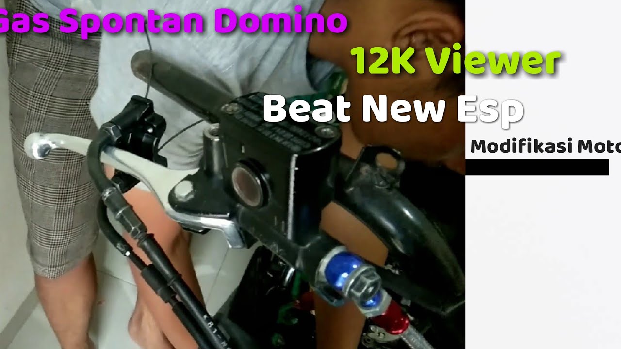 Cara Pasang Gas Spontan Domino di Beat New Esp - YouTube