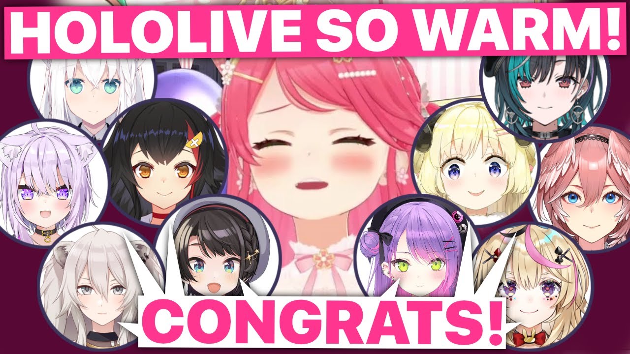 Miko: "Hololive Is So Warm!" As She Gets Congratulated For 7th ...