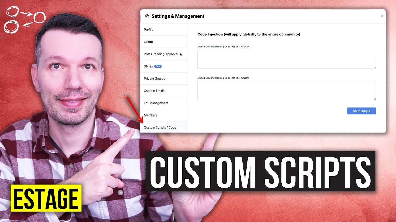 How to Add Custom Scripts to Your Estage Community [ Estage Training ...