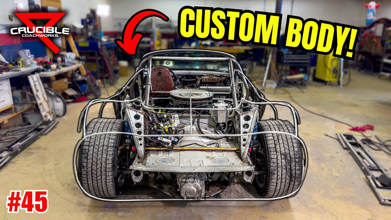 Using GROUNDBREAKING Method to Make a Car Body! (Project Jigsaw #45 ...