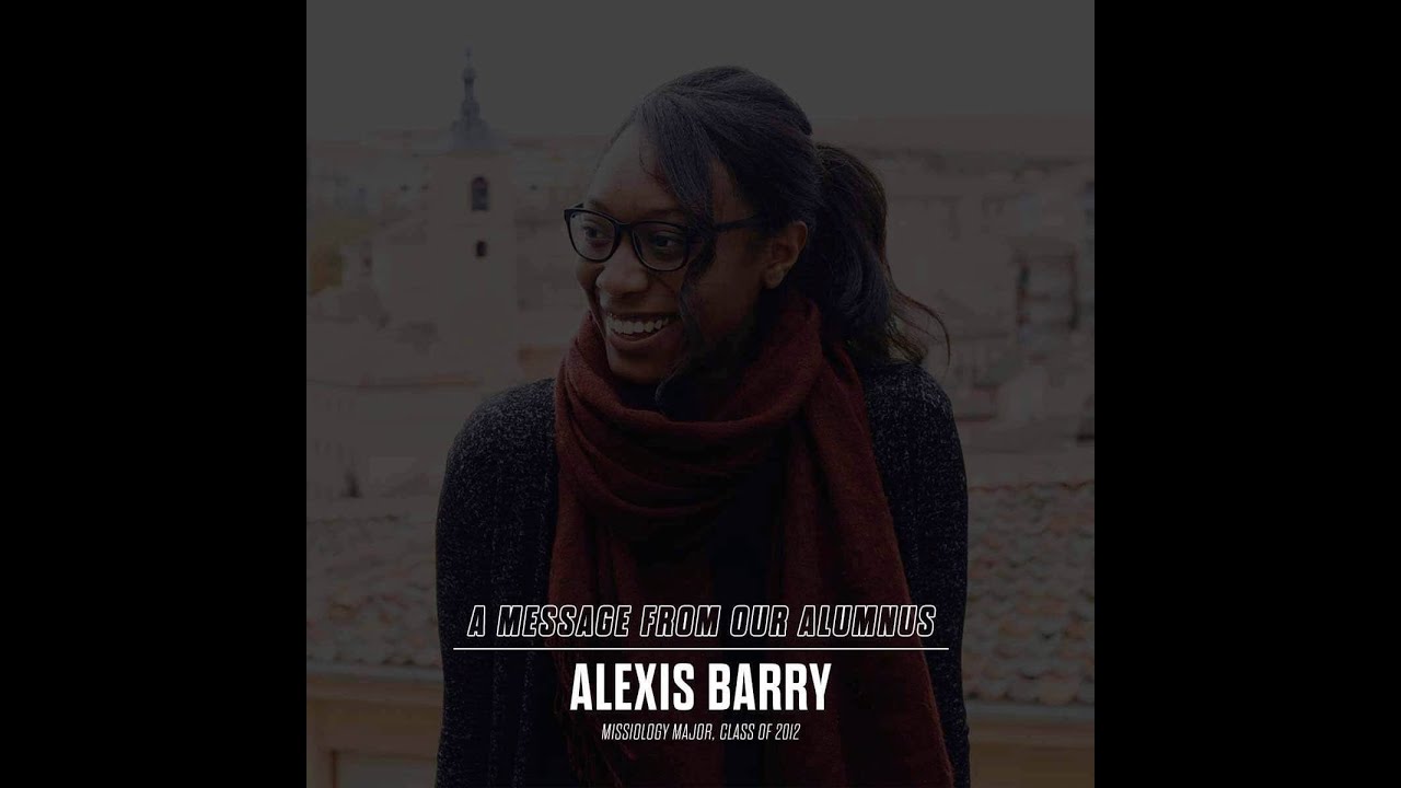 A Message from TBC Alumnus - Alexis Barry - Virtual Preview - YouTube