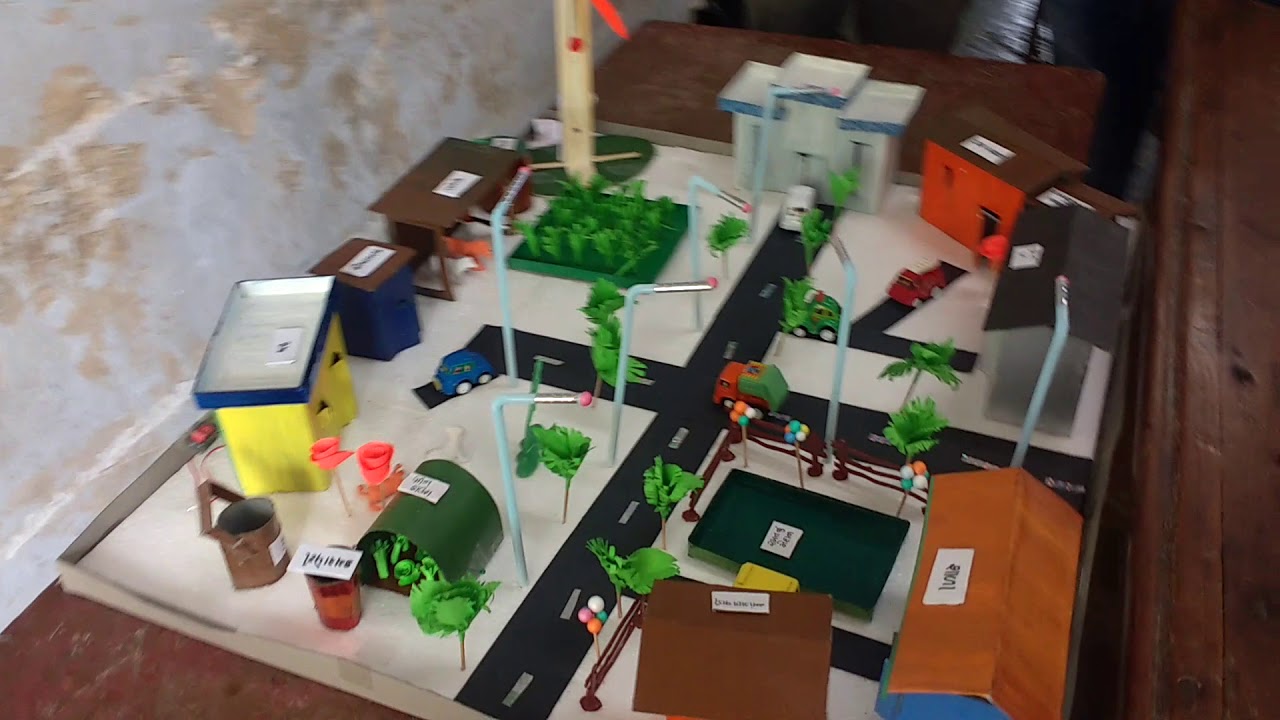 science fair model - YouTube