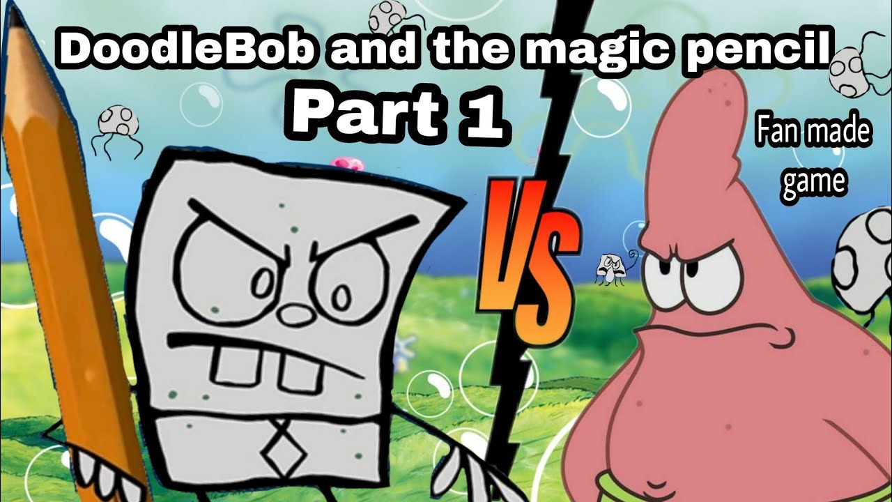 The Magic Pencil Spongebob And Doodlebob DOODLE BOB Stars In