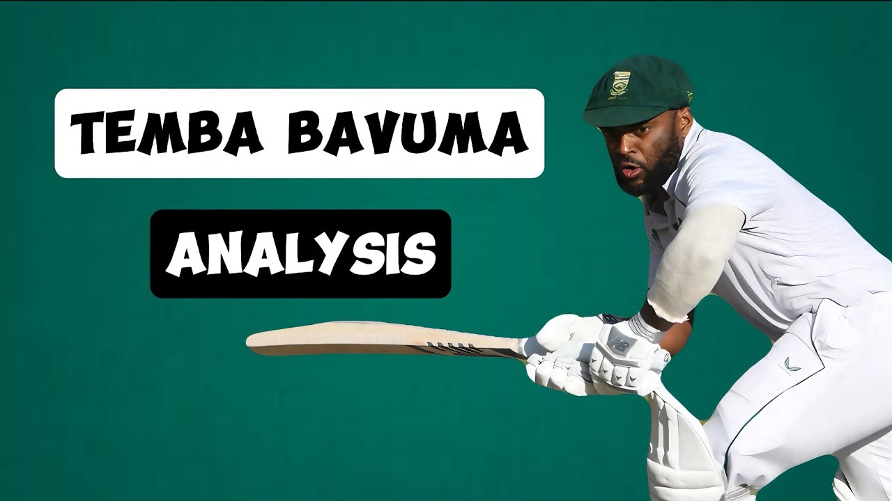 Cricket Analysis: Temba Bavuma Style And Technique Analysis - YouTube