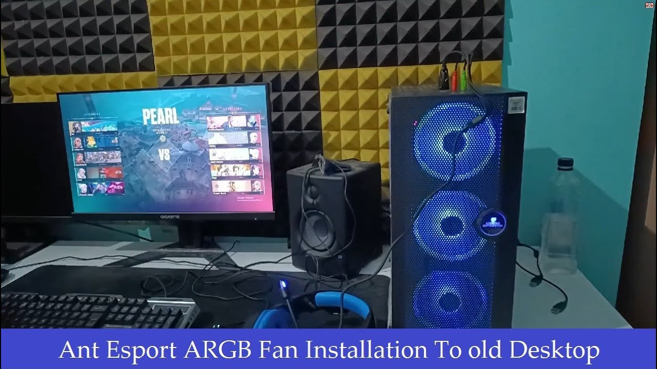 Easy DIY: How to Install Ant Esport ARGB Fans on Your Old Desktop - YouTube