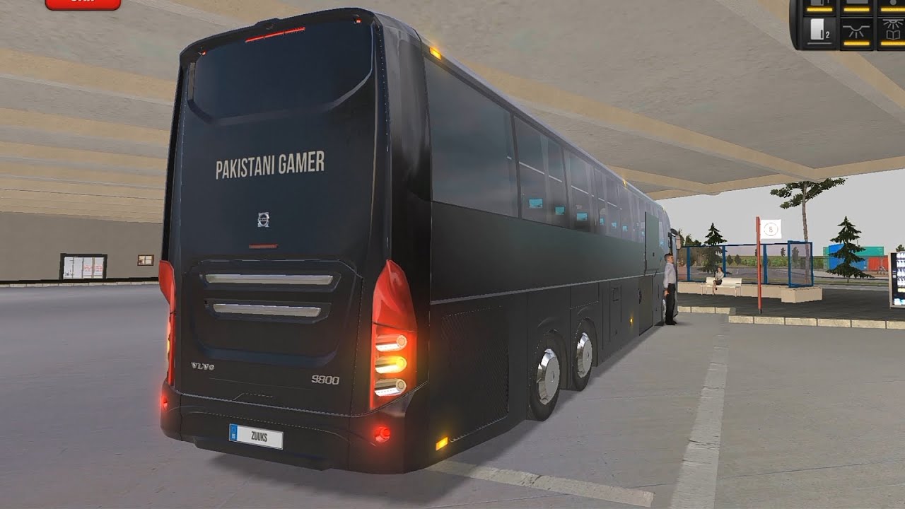 Volvo 9800 Bus ||Bus simulator gameplay| Ultimate games||ios & Android ...
