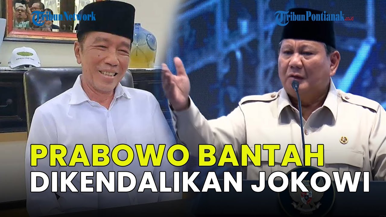 PRABOWO BANTAH MASIH DIKENDALIKAN JOKOWI, NGGAK ADA ITU - YouTube