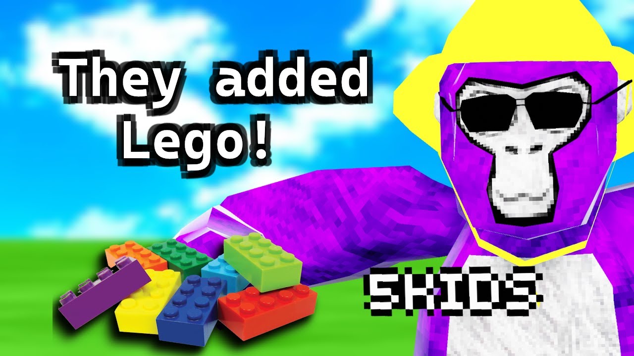 Gorilla Tag Lego Update! - YouTube
