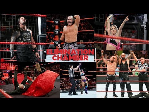 WWE Elimination Chamber 25th Feb 2018 Full Results And Highlights (2/25/2018)