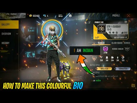 How To Write Colour Text In Free Fire | Free Fire Colour Text | How To ...