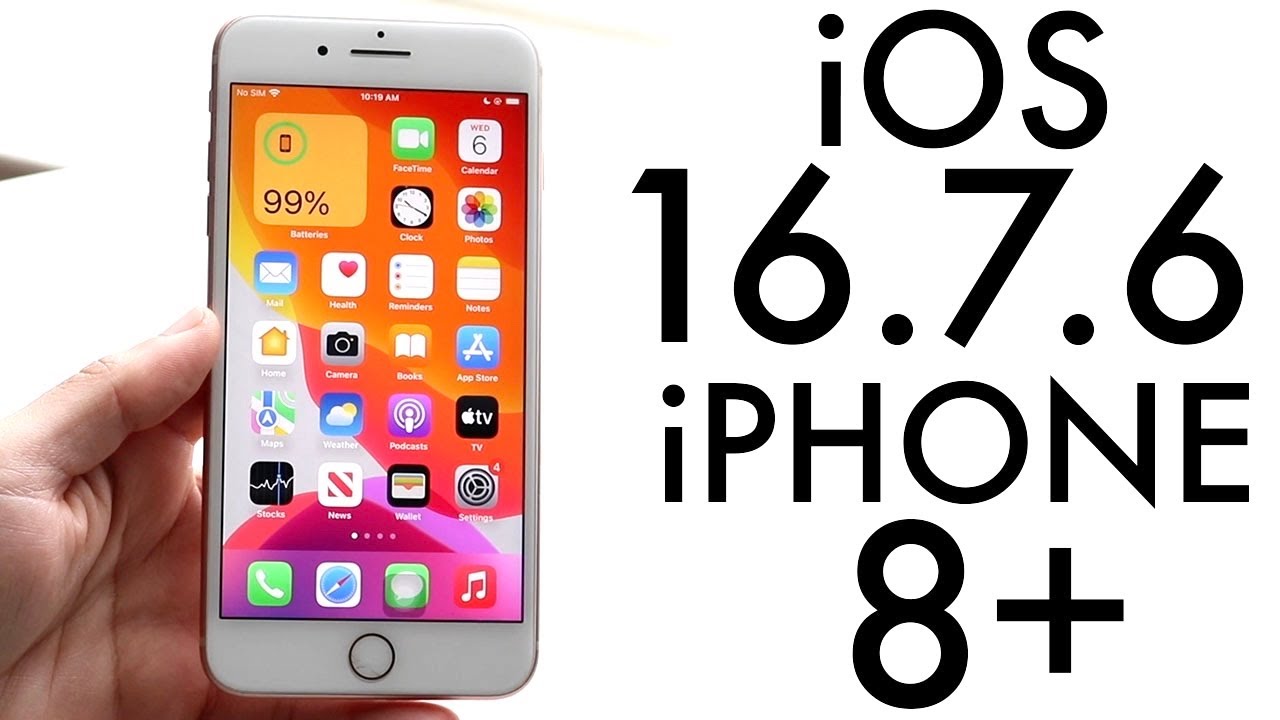 iOS 16.7.6 On iPhone 8 Plus! (Review) - YouTube