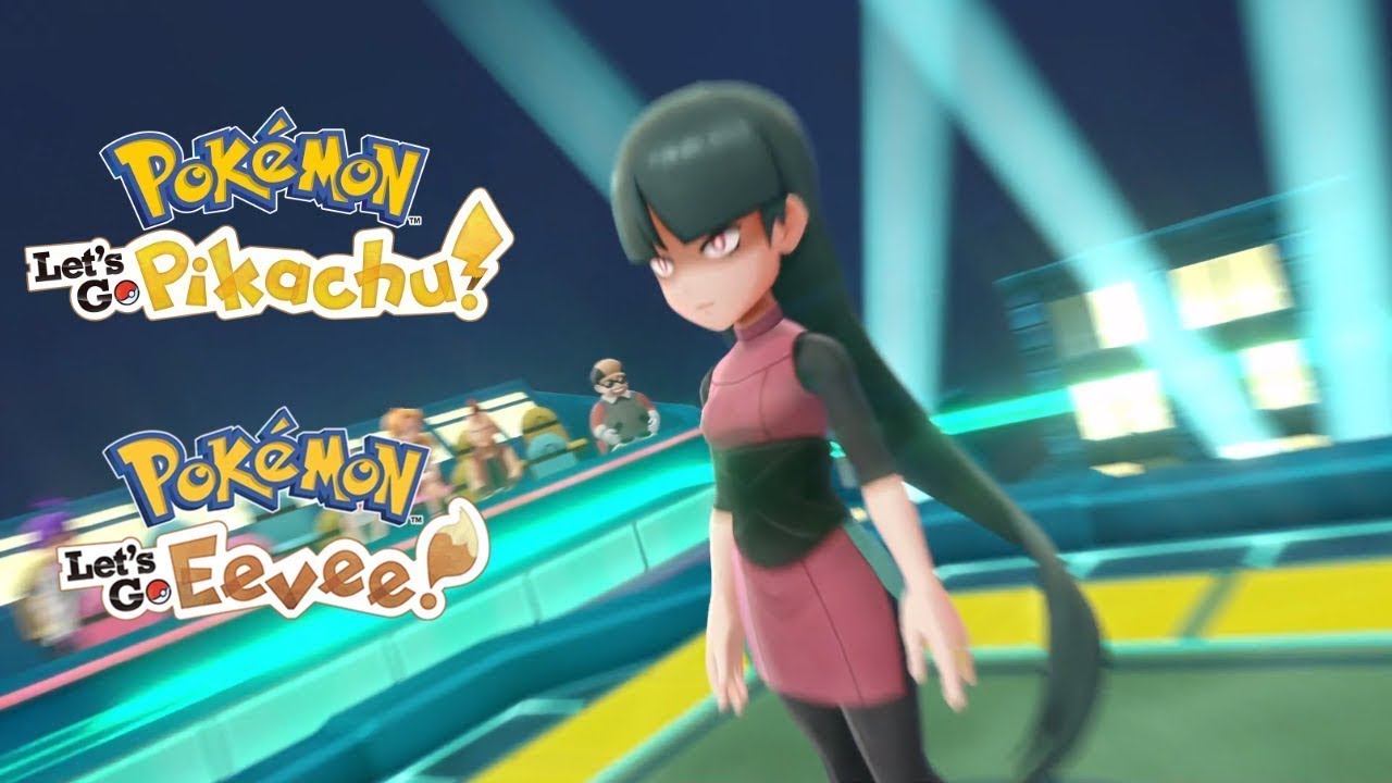 Pokemon - Let’s Go Eevee! Fuchsia City Gym - Soul Badge - YouTube