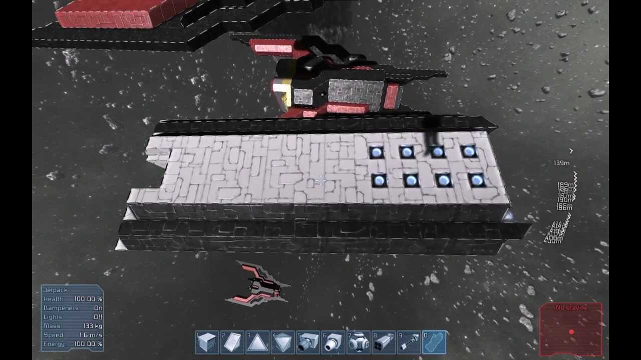 Space Engineers - Fighter (Response to SAGE's "Small" Fighters video ...