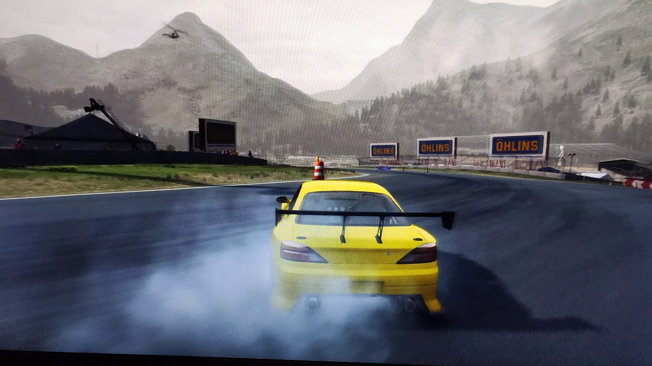 Drifting on the racing sim! Replay of drift event. - YouTube