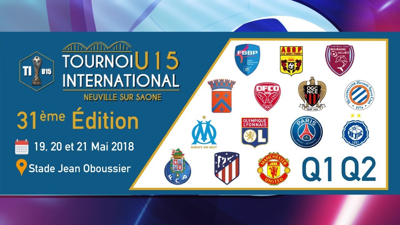 Foot - Tournoi international U15 2018 - YouTube