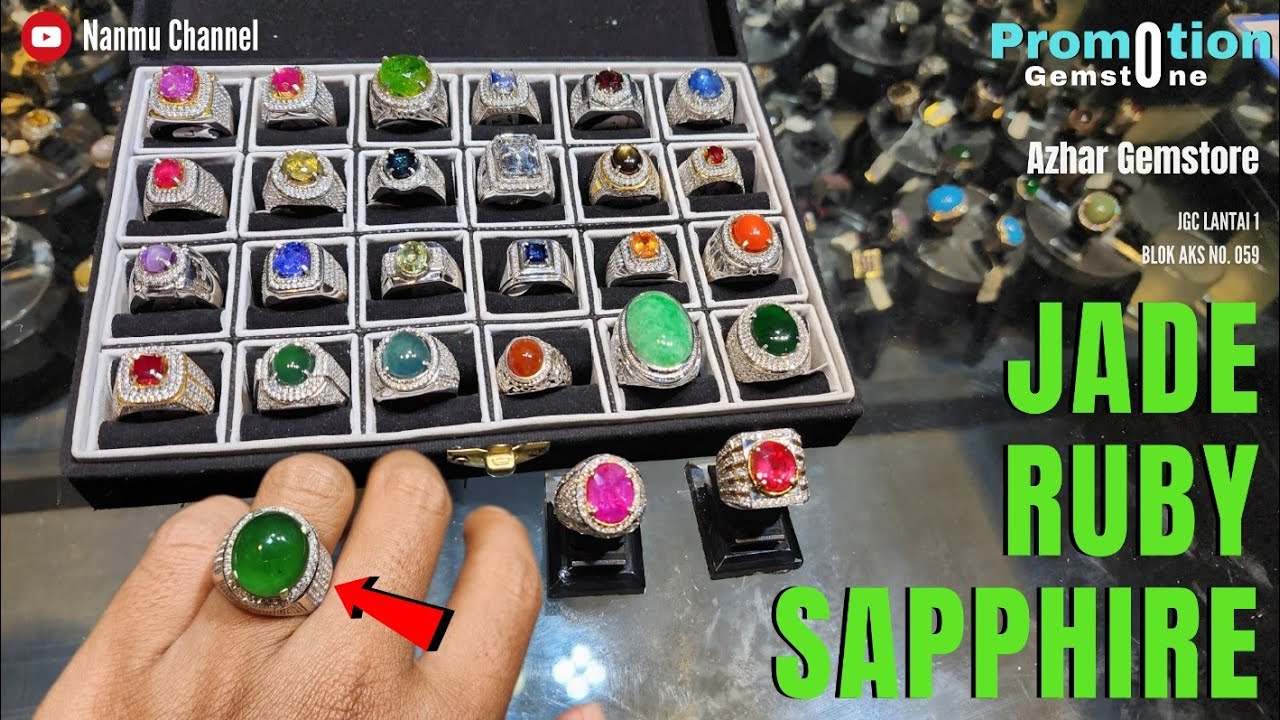ADA BANYAK PILIHAN [13/03/23] Jade Ruby Sapphire di Toko - AZHAR ...