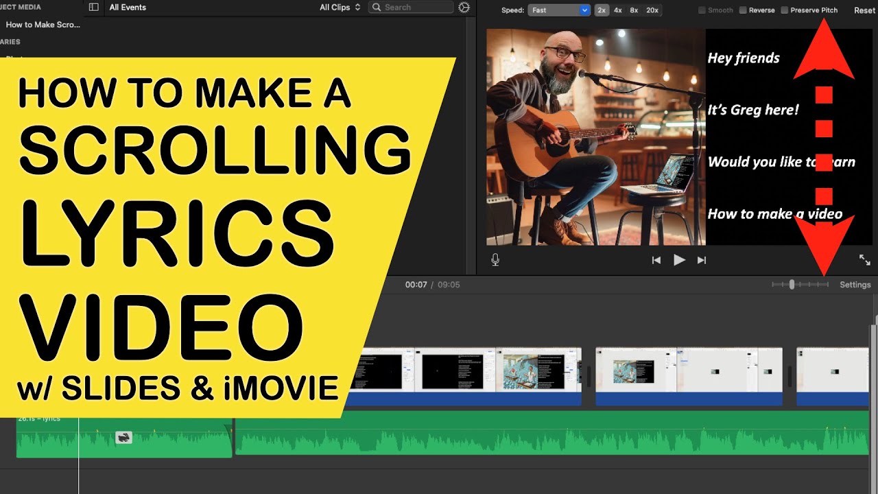 How to Make a "Scrolling Lyrics" Video for your AI-Generated songs ...