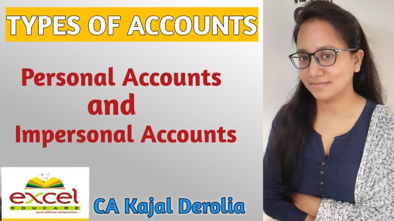 Real Accounts | Personal Accounts |Nominal Accounts | Rules of ...