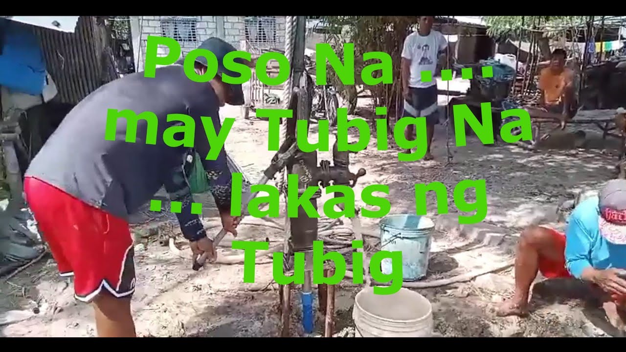 #157 Deep Well Making sa Pinas ... 100 Feet Na Poso sa Nueva Ecija ...