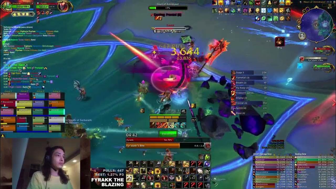 Rise Above vs Mythic Fyrakk, the Blazing | Retribution PoV - YouTube