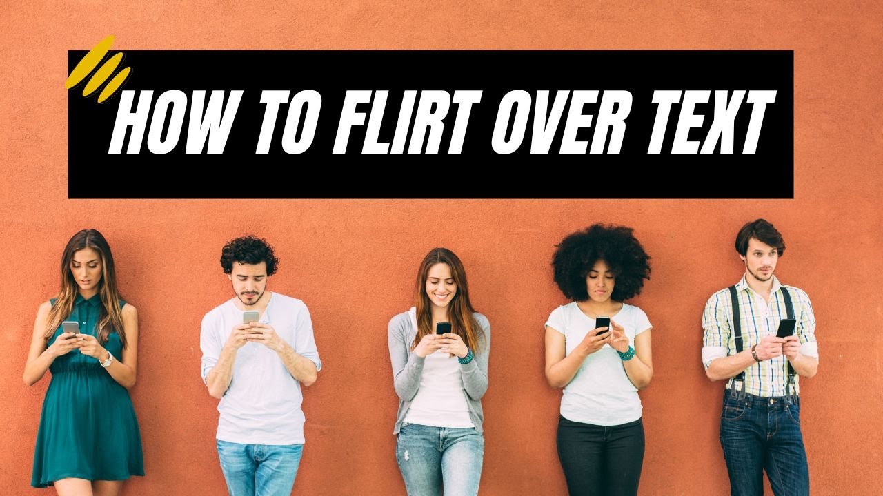 How to Flirt Over Text - YouTube