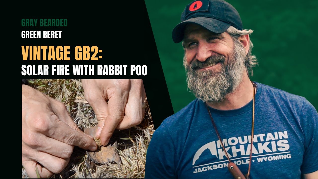 "Blast from the Past": Start a Solar Fire with Poo - YouTube