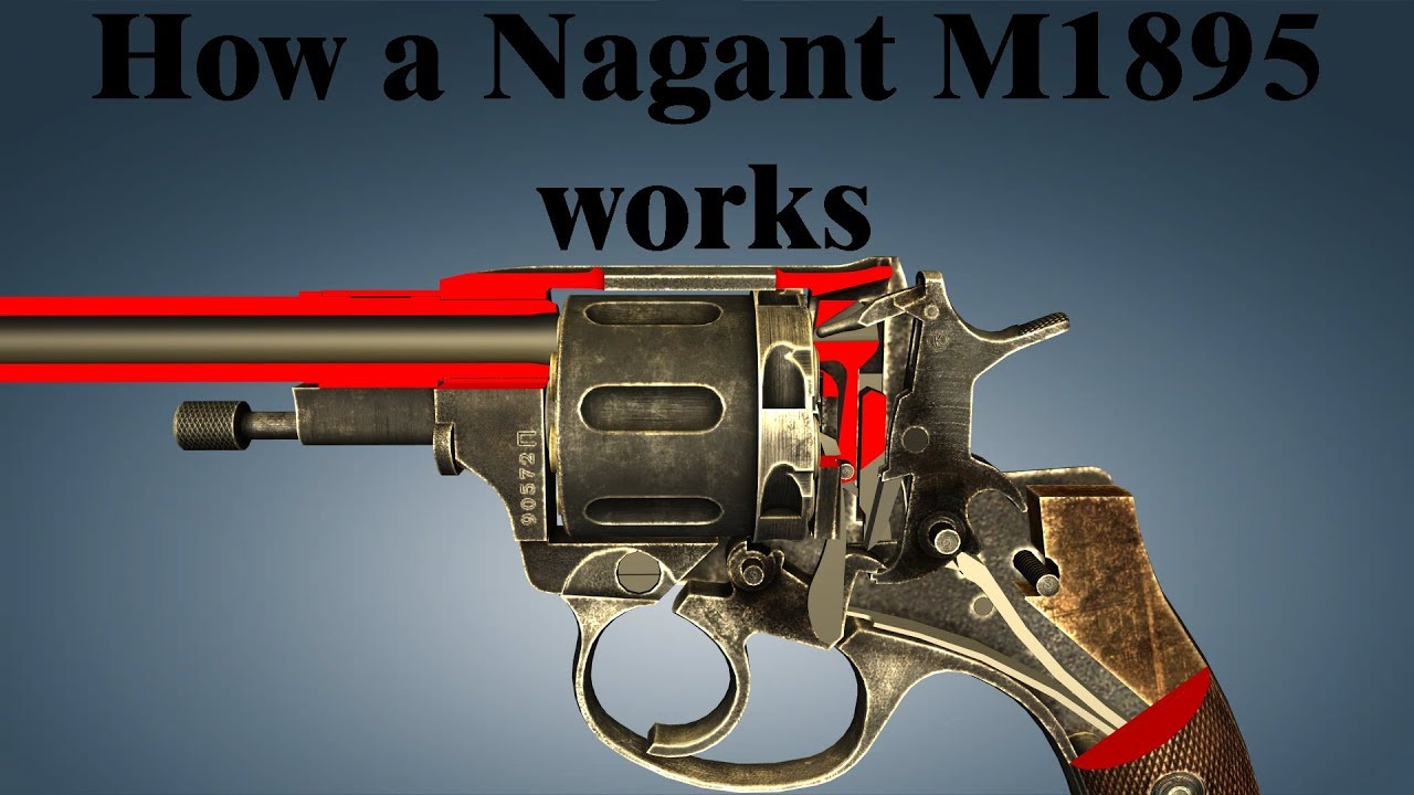 How a Nagant M1895 works - YouTube